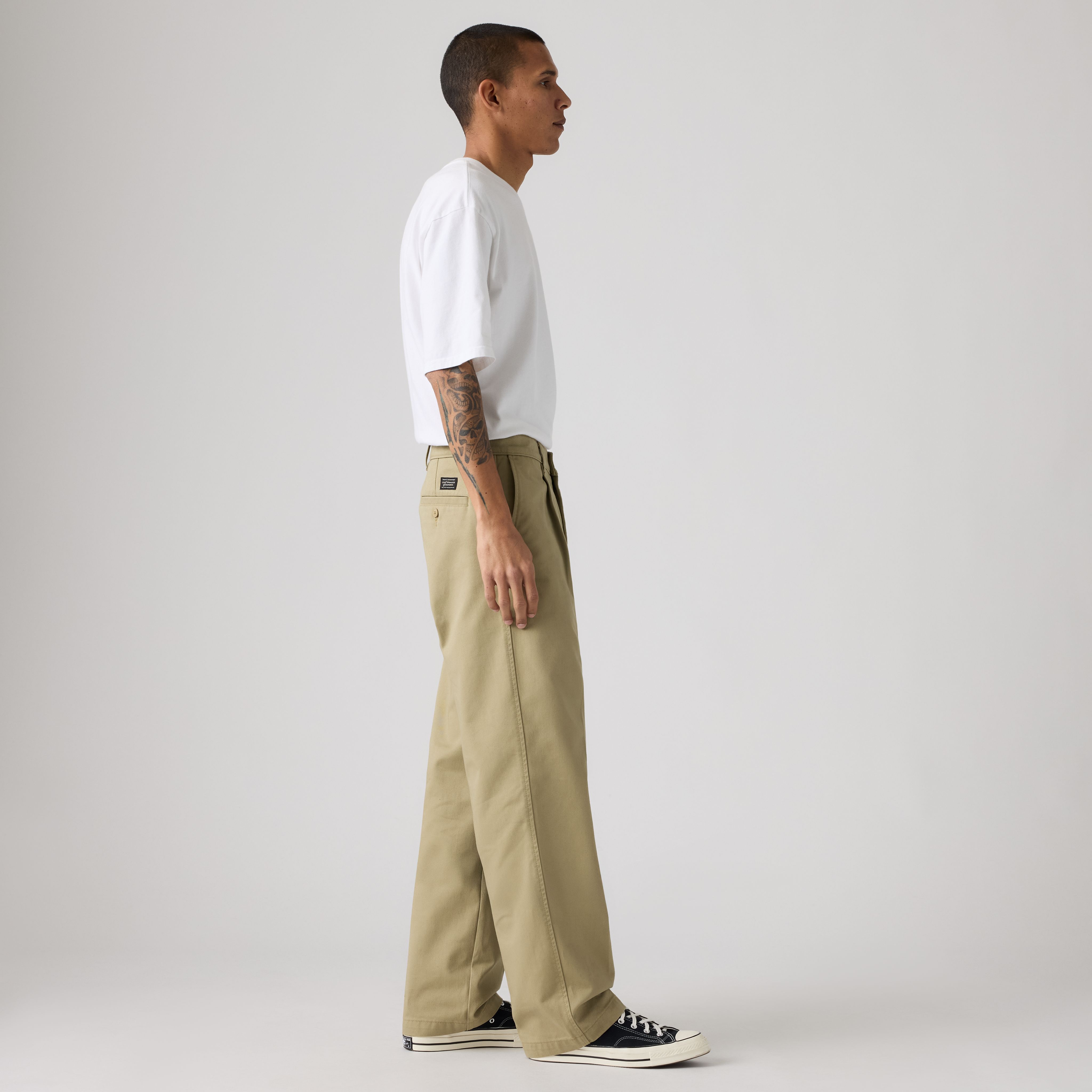 LEVI'S loose pleated work men's chino pants 34x34